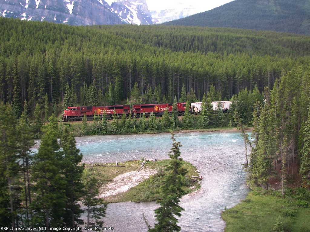 CP 9121 east near Lake Louise